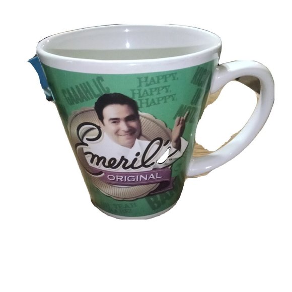 Kitchen | Emeril Lagasse Emerils Original Rare 45 Logo Green Coffee Cup ...